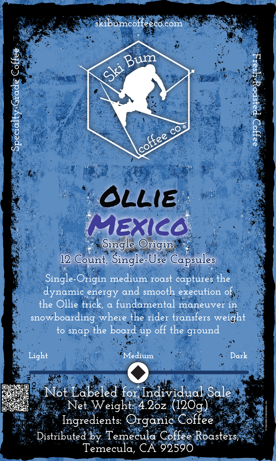 Ollie Mexico [12 Single-Use Cups] – Ski Bum Coffee Co